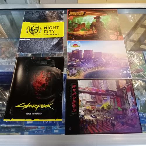 Jual PS4 Cyberpunk 2077 Artwork Map Card Poster copotan Game Original ...