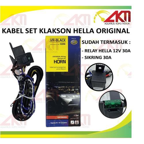 Jual Relay Kabel Set Klakson Hella Cable Set Relay Hella for Horn Universal - Hella - Kab ...