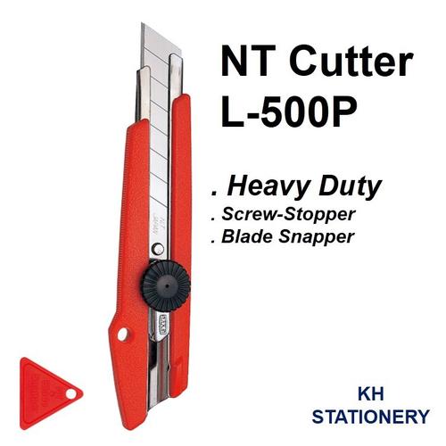 Jual NT L-500P Cutter Knife 18mm Pisau Cutter NT Cutter Knife L-500P ...