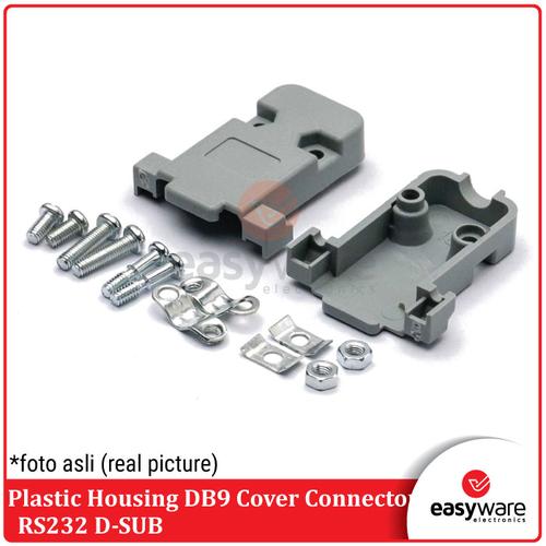 Jual Cover Plastik DB9 Connector Cover DB9 DB 9 Cover Plastic RS232 D ...
