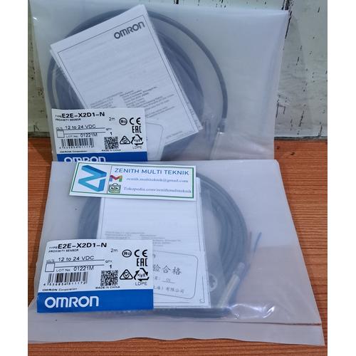 Jual Proximity Sensor OMRON E2E-X2D1-N E2E X2D1 N Inductive Sensor ...
