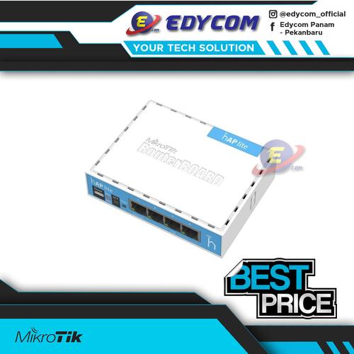 Jual MIKROTIK Router Wireless RB941-2nD-TC (hAP-Lite2) - Kota Pekanbaru ...