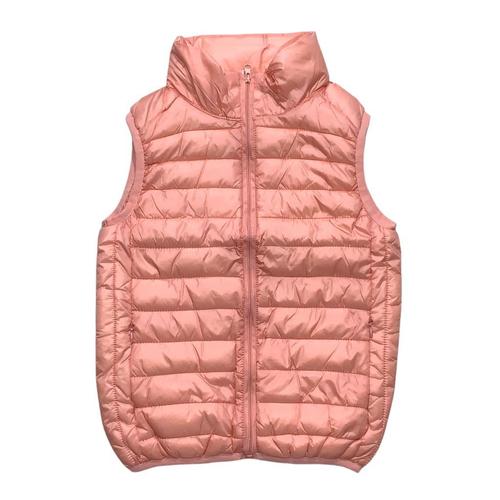 Jual GIRLS WINTER VEST / ROMPI ANAK CEWEK RINGAN DAN HANGAT - Pink Muda ...