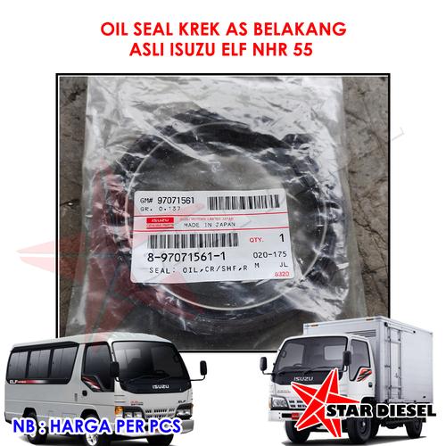 Jual OIL SEAL CRANKSHAFT BELAKANG ISUZU ELF RODA 4 NHR 55 ASLI ...