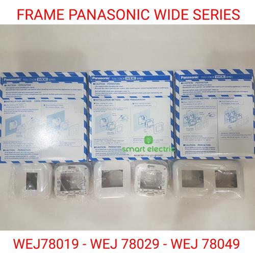 Jual Frame Panasonic Wide Series WEJ78019 WEJ18029 WEJ78049 Plat ...