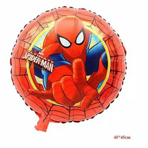 Jual BALON FOIL SPIDERMAN BULAT MERAH MARVEL AVENGERS SUPER HERO - Kota ...