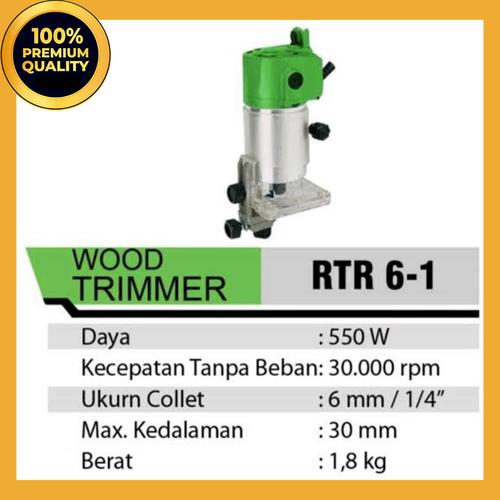 Jual RYU RTR6 1 Mesin Trimmer Kayu Mesin Router Profil Kayu - Kota ...