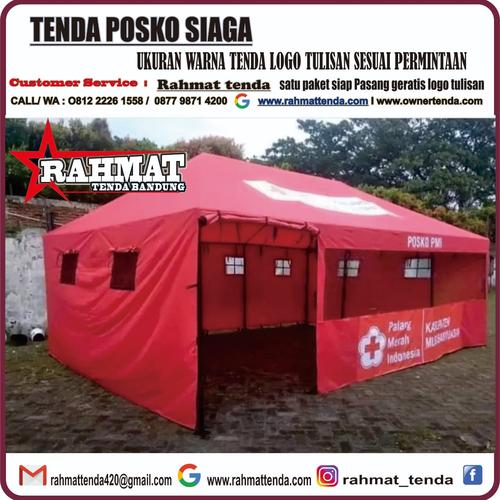 Jual Tenda Posko uk 4x6 multifungsi siaga darurat - bahan super, ukuran ...