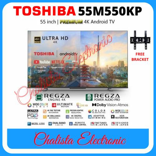 Jual TOSHIBA 55C350KP 4K UHD HDR Smart Android TV 55 Inch 55C350 C350 - Kota Tangerang Selatan ...