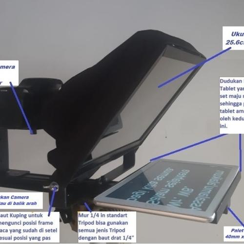 Jual Teleprompter Lokal DM-Prompter -010 unit siap kirim setiap saat ...