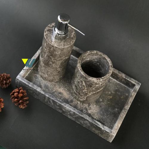 Jual Dispenser Soap Marble tray set Hotel TEMPAT SABUN MARMER SET ...