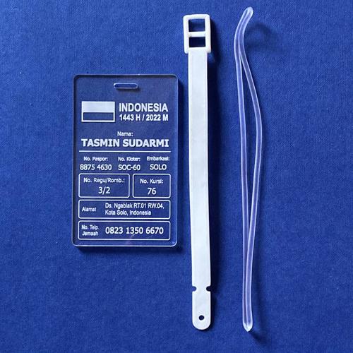 Jual Custom Bag Tag Akrilik Luggage Tag Acrylic Murah - Putih - Kota ...