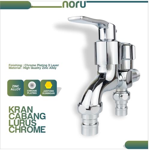 Jual Kran Keran Air Shower Cabang 2 Double Kamar Mandi Mesin Cuci 1/2 ...