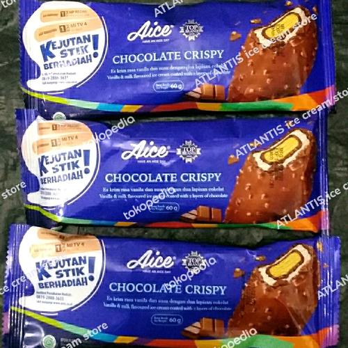 Jual AICE ICE CREAM CHOCOLATE CRISPY/ES KRIM STIKRASA COKLAT CRISPY ...