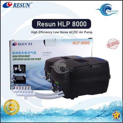 Promo Aerator Resun Ac Dc HLP 8000 High Efficient we Low Noise Air Pump ...