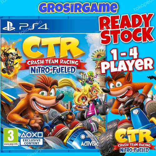 Jual Game PS4 CTR Crash Team Racing Nitro Fueled - Kota Bandung ...