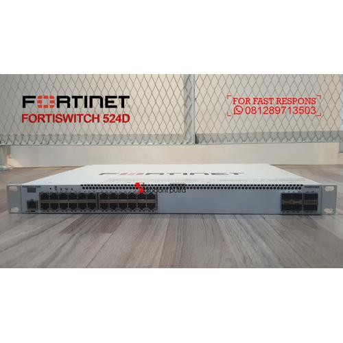 Jual Switch Fortinet Fortiswitch 524D 10G 40G Harga Saudara - Jakarta ...