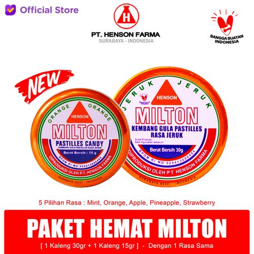 Promo Paket Hemat 2in1! Permen Milton Pastilles Candy Kaleng 30gr ...