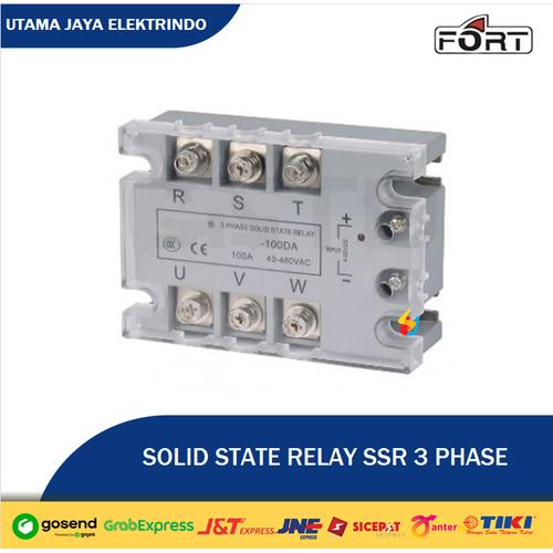 Jual Solid State Relay SSR 3 Phase 4-32 VDC FTSSR-DA FORT - ORIGINAL - 10A - Jakarta Barat ...