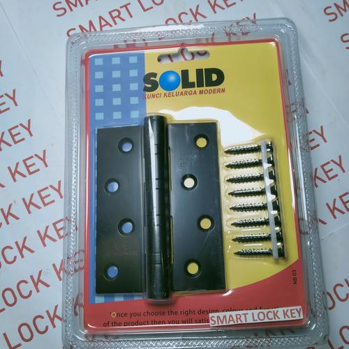 Jual ENGSEL BLACK SOLID 4 INCH STAINLESS - Kota Bekasi - kuncikunciku ...