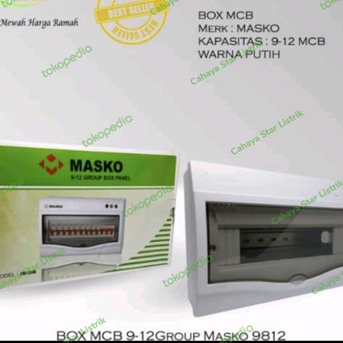 Jual Box MCB Panel MASKO IB Inbow 9-12 Group 9812 Premium Quality ...