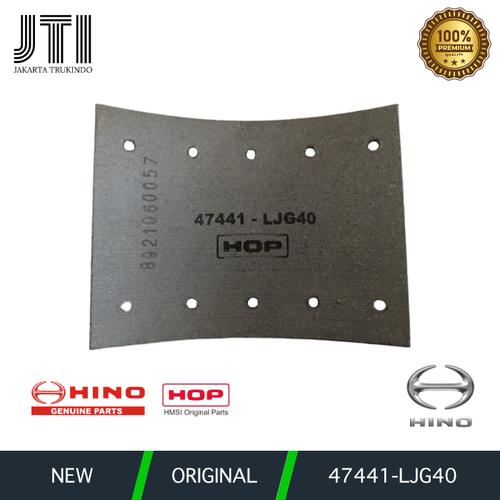 Jual FRONT BRAKE LINING KAMPAS REM DEPAN HINO LOHAN FM 260 TI 47441 ...
