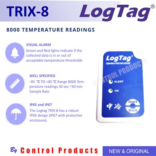 Jual LOGTAG TRIX 8 Data Logger Multi Use Temperature Logger - Jakarta ...