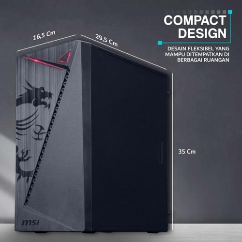 Jual Casing MSI MAG Shield M300 - mATX Casing MSI M300 MAG Shield ...