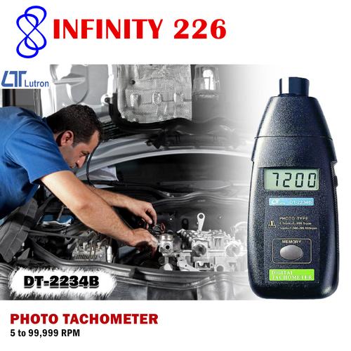 Jual Photo Tachometer Lutron DT-2234B/ alat ukur kecepatan rotasi ...