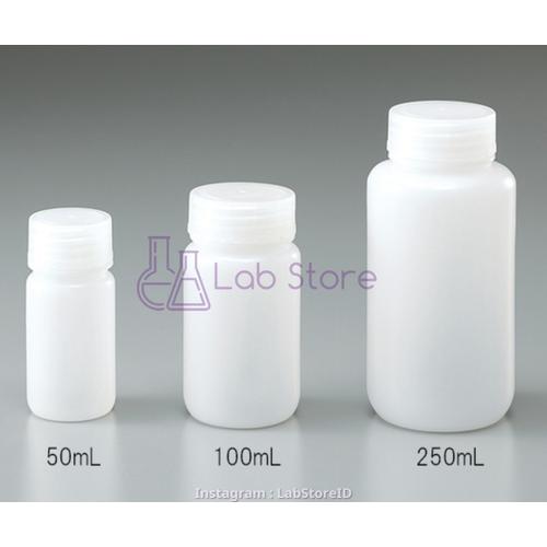 Jual Sample Bottle 100 ml WN HDPE Botol Sampel | As One Nikko 1-4658-13 ...