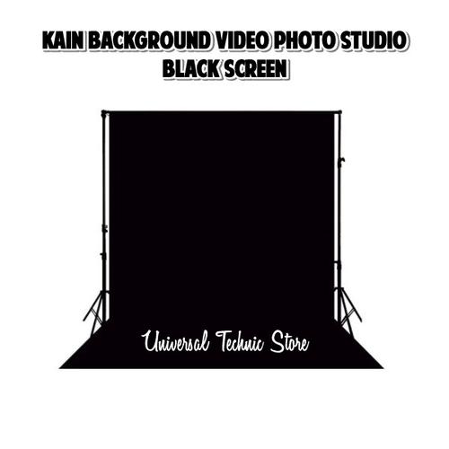 Jual Kain Background Hitam Editing Zoom Youtube Konten Black Screen ...