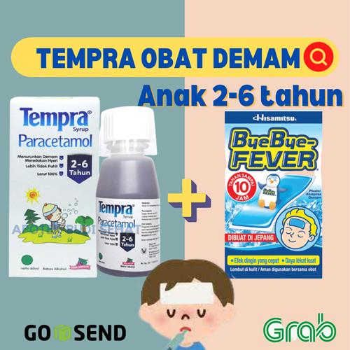 Jual Tempra Sirup Anak 60 ml Obat Demam Anak Rasa Anggur - Tempra 60mL - Kota Bandung ...