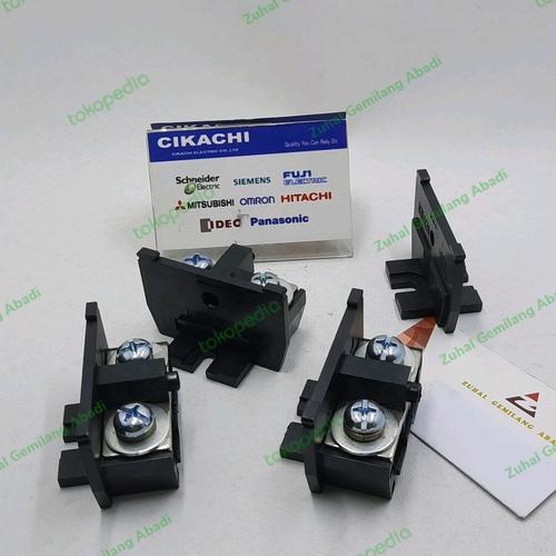 Jual TB100 (100A), TERMINAL BLOCK DIN RAIL, CASSETTE ASSEMBLY, CIKACHI ...