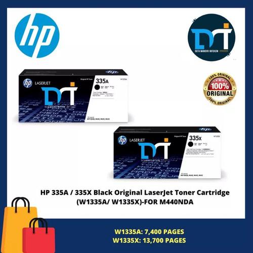 Promo Hp 335A I 335X Black Original Laserjet Toner Catridge W1335A I W1335X - Black, Hp 335X ...