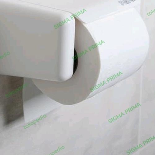 Jual tempat tissue roll kamar mandi wadah tissue toilet model toto ...