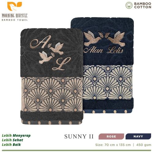 Jual Handuk Mandi couple hampers bisa bordir nama & logo handuk kado ...