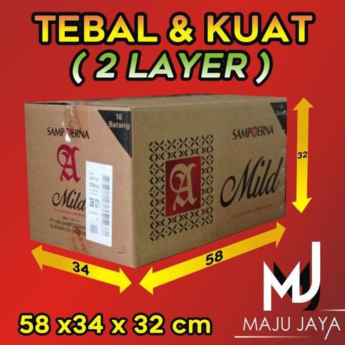 Jual Kardus Dus Kotak Packaging Packing Paking Penyimpanan Bekas Rokok ...