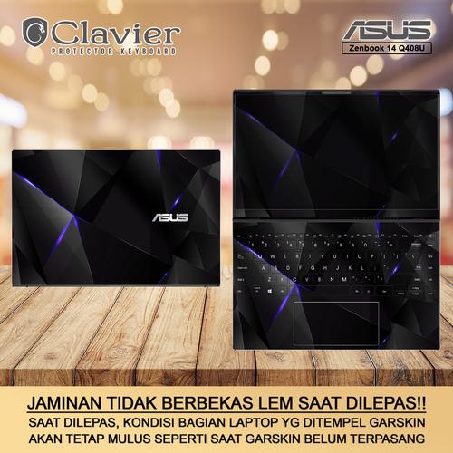 Jual Cover Garskin Laptop Asus ZenBook 14 Q408 Q408U Q408UG Bening ...