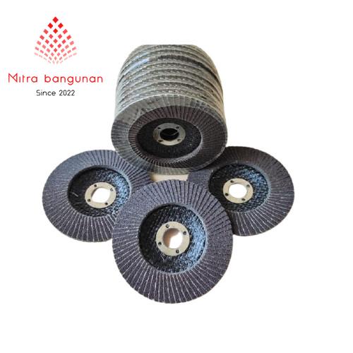 Jual MATA GERINDA GURINDA AMPLAS SUSUN 4 INCH FLAP DISC TEBAL MURAH ...