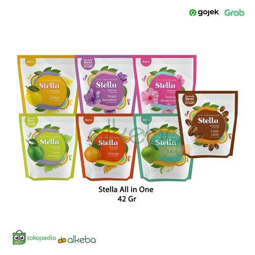 Jual Stella ac gantung all in one pengharum ruangan - caffe latte ...