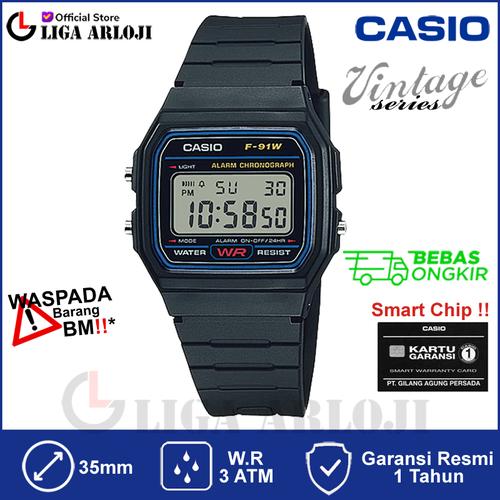 Promo CASIO F-91W-1DG - Jam Tangan Unisex Digital Vintage F91W F-91W-1 - Jakarta Pusat - Liga ...