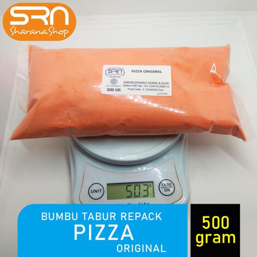 Jual Bumbu Tabur 500 Gr rasa Pizza Original - Repack dari Kemasan 1 Kg ...