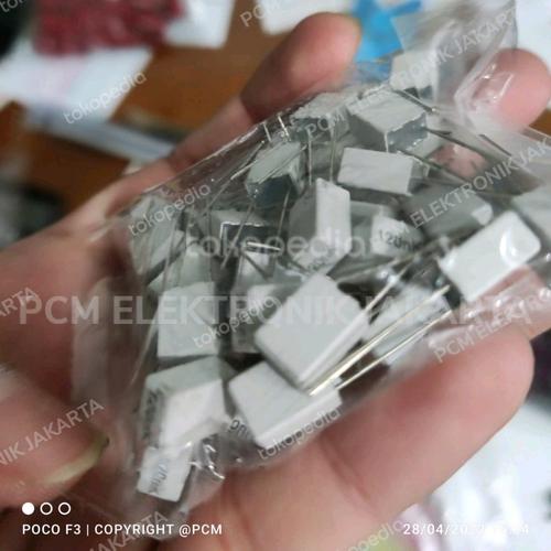 Jual kapasitor capacitor mkm mika mkt 120nf 120nk 120 nf nk 124 jepang ...