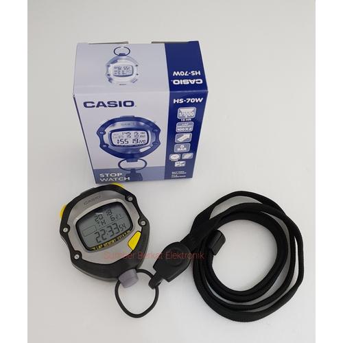 Jual CASIO HS 70W TImer digital HS-70W Stopwatch Alat Pengukur Waktu ...