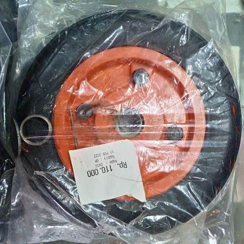 Jual Roda ban mati Trolley troli troly Karet Lori bearing Ukuran 8" dan ...