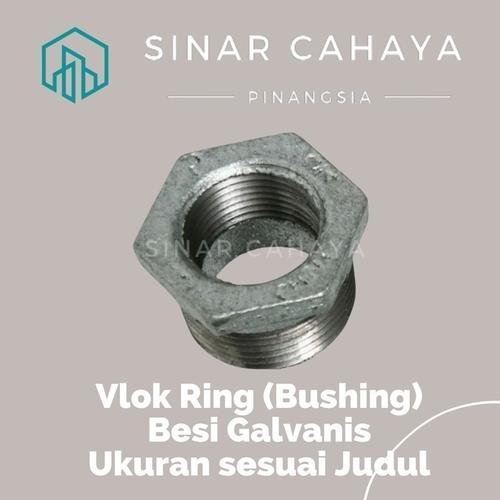 Jual Vlok Ring (Bushing) 1 1/2" x 1" Besi Galvanis - Jakarta Barat ...