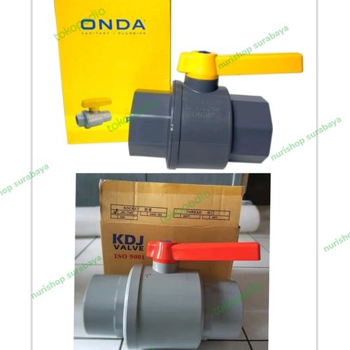 Jual Ballvalve 4 inch KDJ Ball valve 4 inch ONDA Stopkran stop kran ...