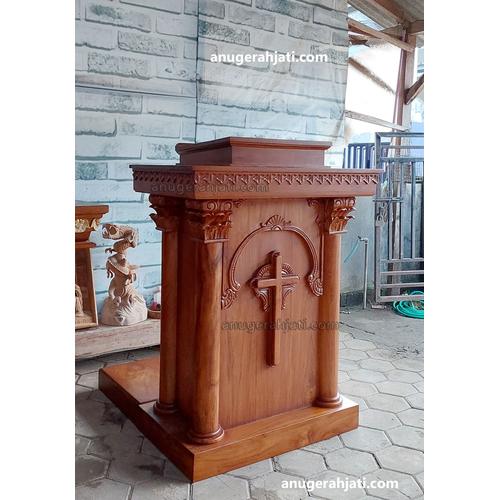 Jual Mimbar Imam Gereja Jati Dan Alas Meja altar - Kab. Jepara ...