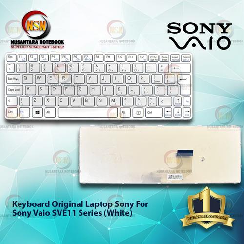 Jual Keyboard Laptop Sony Vaio SVE11 White Series - Jakarta Pusat ...