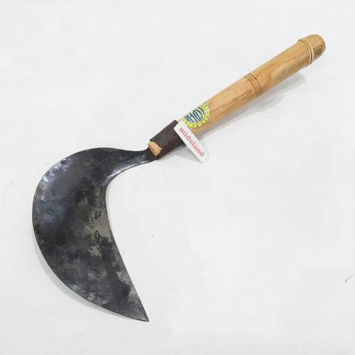 Jual Pisau lengkung Sabit lebar potong rumput besi tempa - panjang ...
